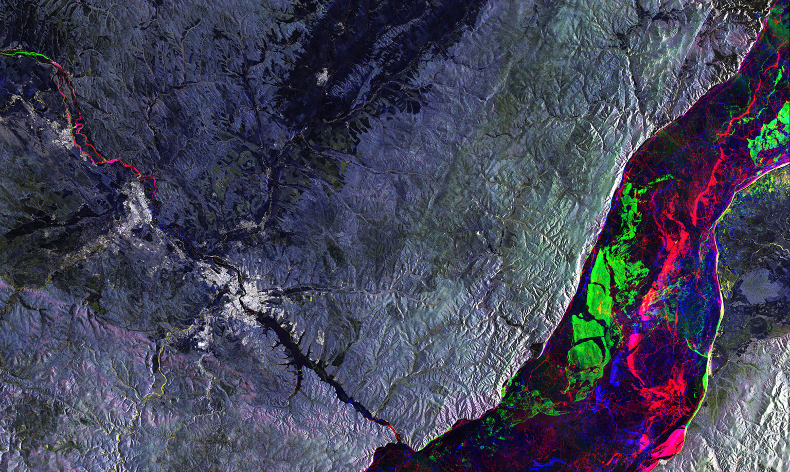 A year in space for Sentinel-1A: image of the week – UK Space Agency blog