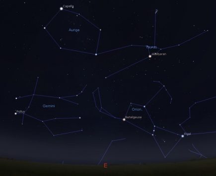 The night sky in December – UK Space Agency blog