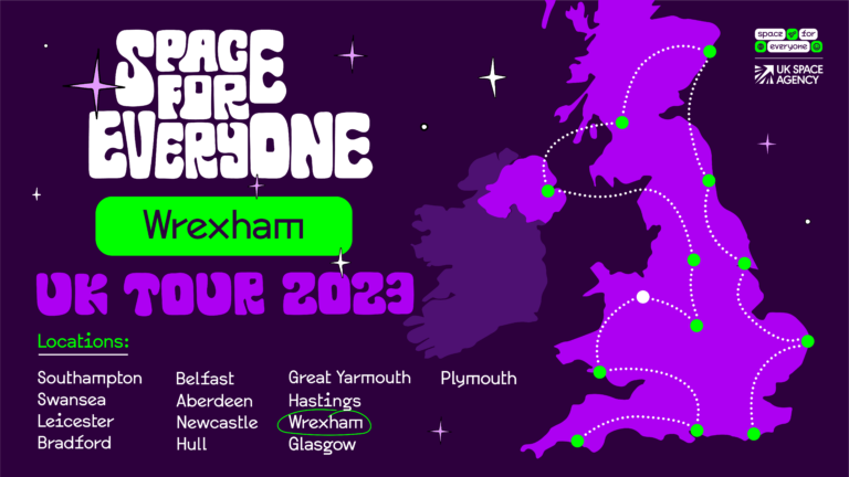 UK Space Agency to bring its ‘Space for Everyone’ STEAM tour to Wrexham ...