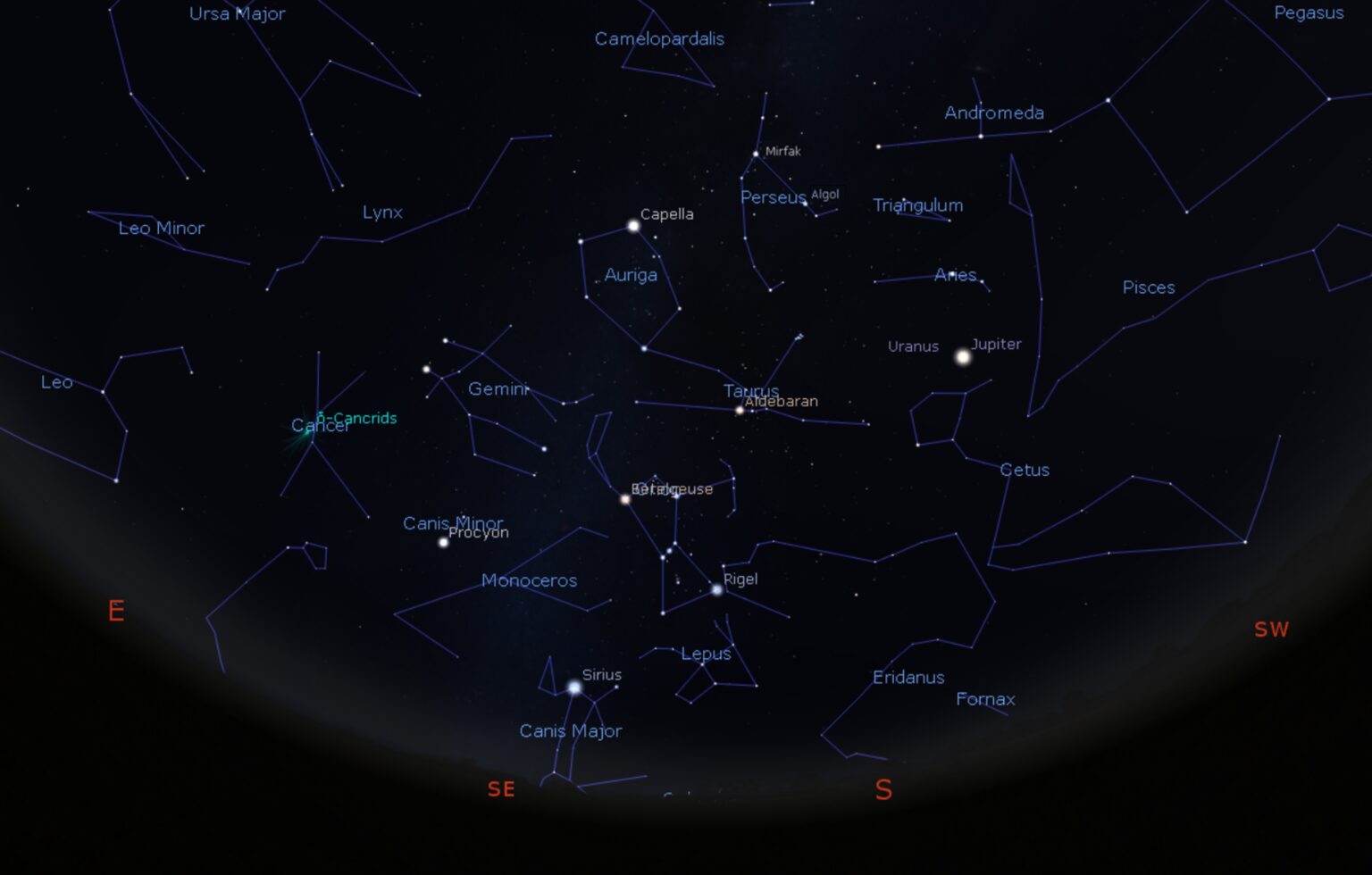 Orion nebula and winter stars: the night sky in February 2024 – UK ...