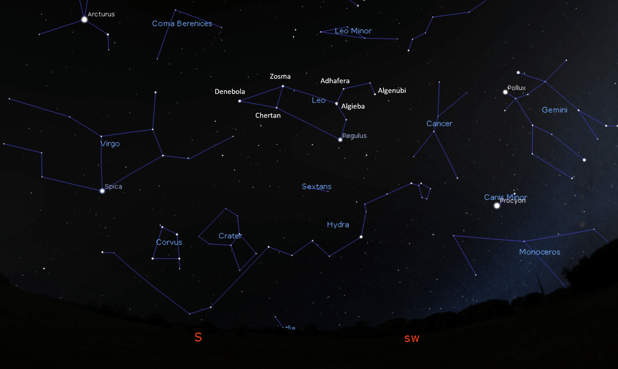 Meteor showers and the Milky Way: the UK night sky in May 2024 – UK ...